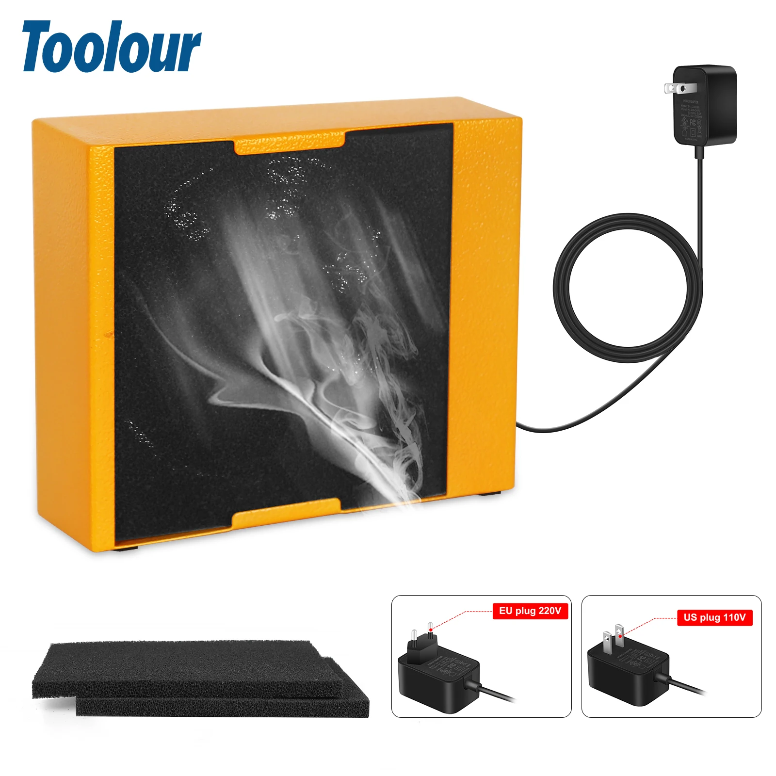 Toolour-30W-Soldering-Fan-Smoke-Absorber-DIY-Working-Fan-with-2Pcs ...