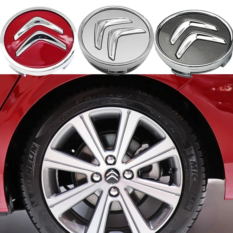 60mm Car Wheel Center Hub Cover Caps for Citroen Picasso C2 C3 Berling ...
