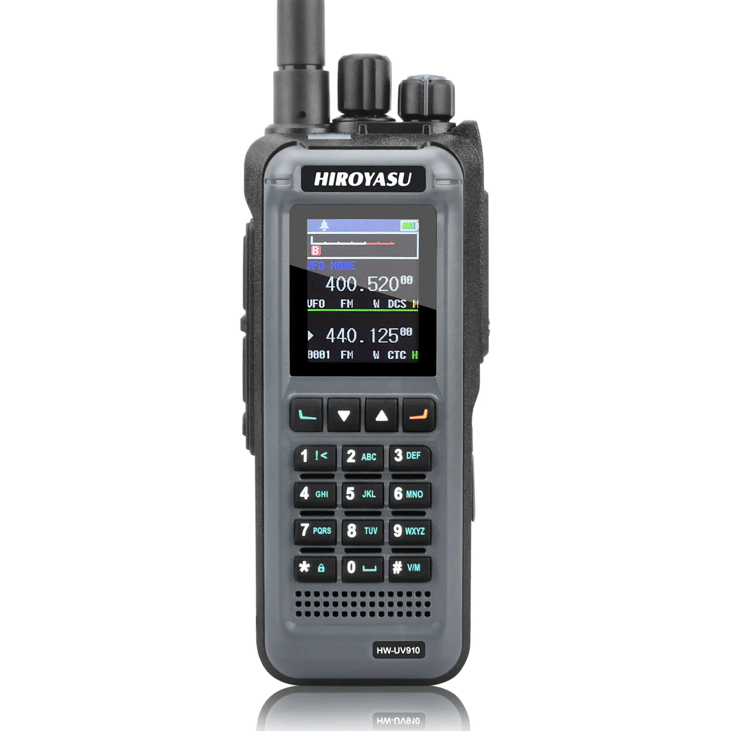 HIROYASU HW-UV910 20W V/UHF 136-174&400-480MHz 2M 70CM Radio Dual Band ...