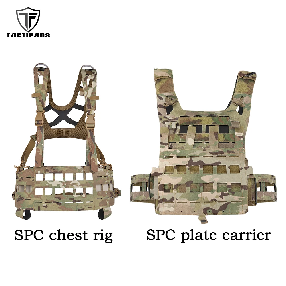 Tactical-Structural-Plate-Carrier-SPC-Vest-Laser-Cut-Molle-Chest-Rig ...