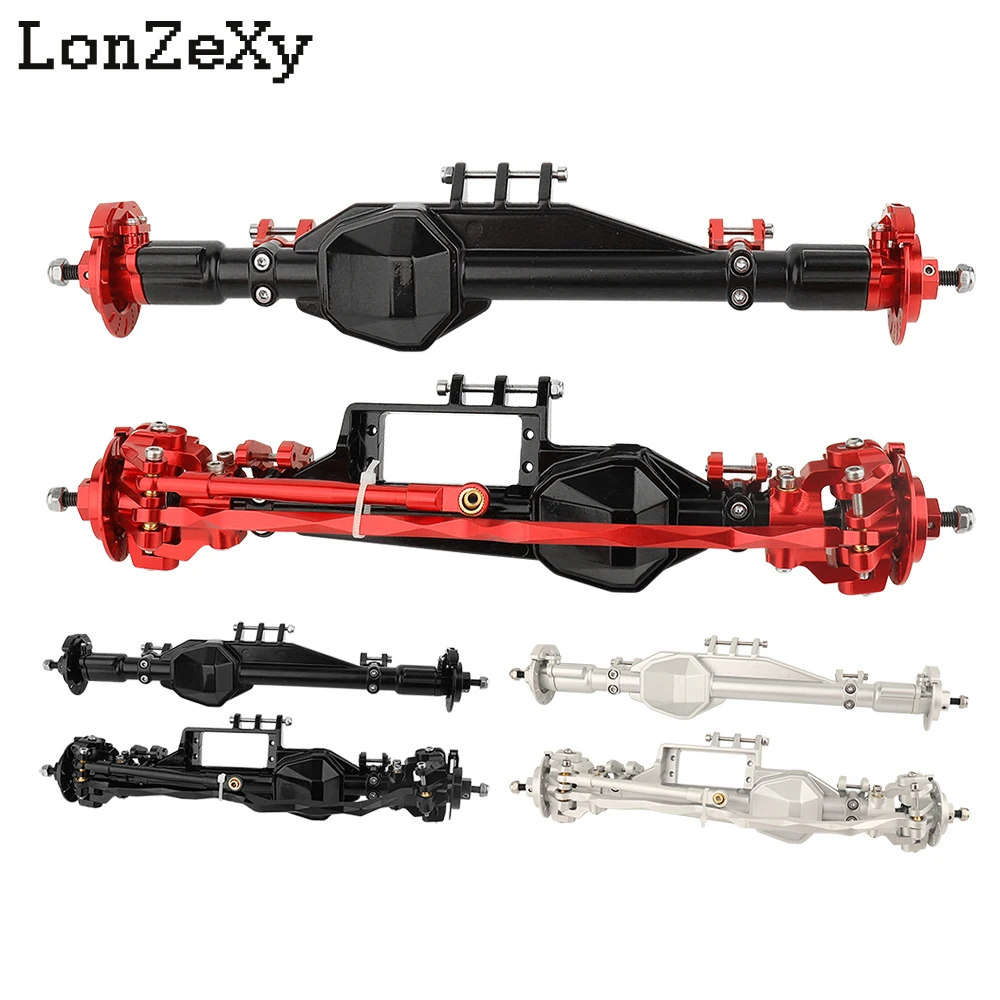 All-Metal-Front-and-Rear-Axle-with-Differential-Assembly-for-Axial ...