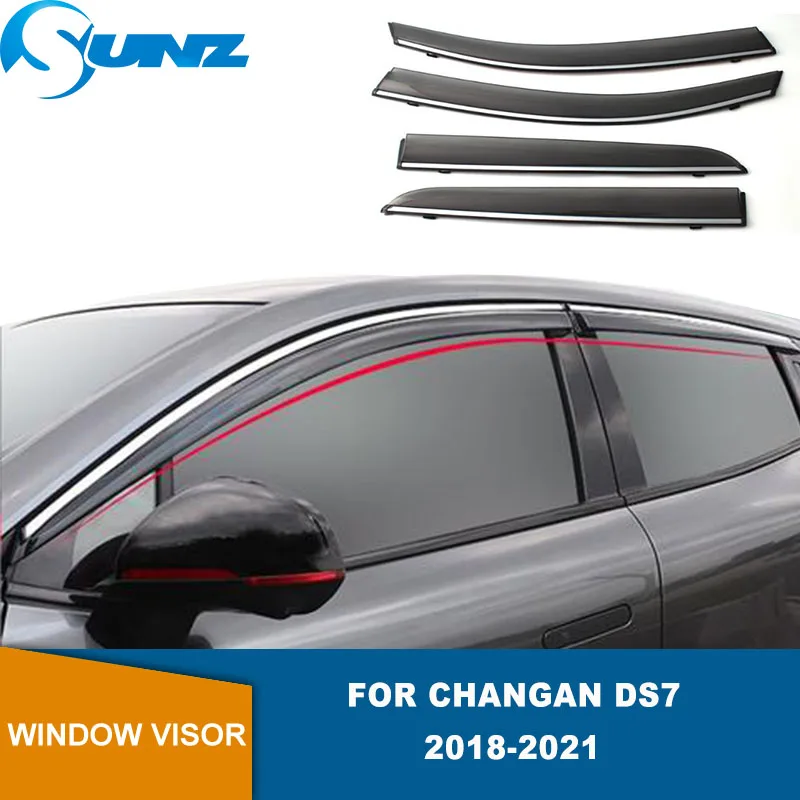 Side-Window-Deflectors-For-Changan-DS7-2018-2019-2020-2021-Window-Visor ...