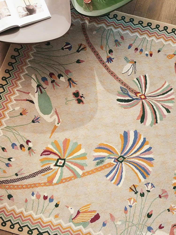 Retro-Art-Bohemian-Type-Carpet-Luxurious-Large-Area-Living-Room ...