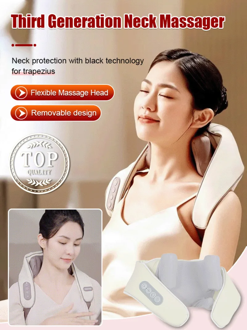 Neck-Massager-Hot-Compress-Ramp-Massage-Ramp-Neck-Shoulder-Cervical ...