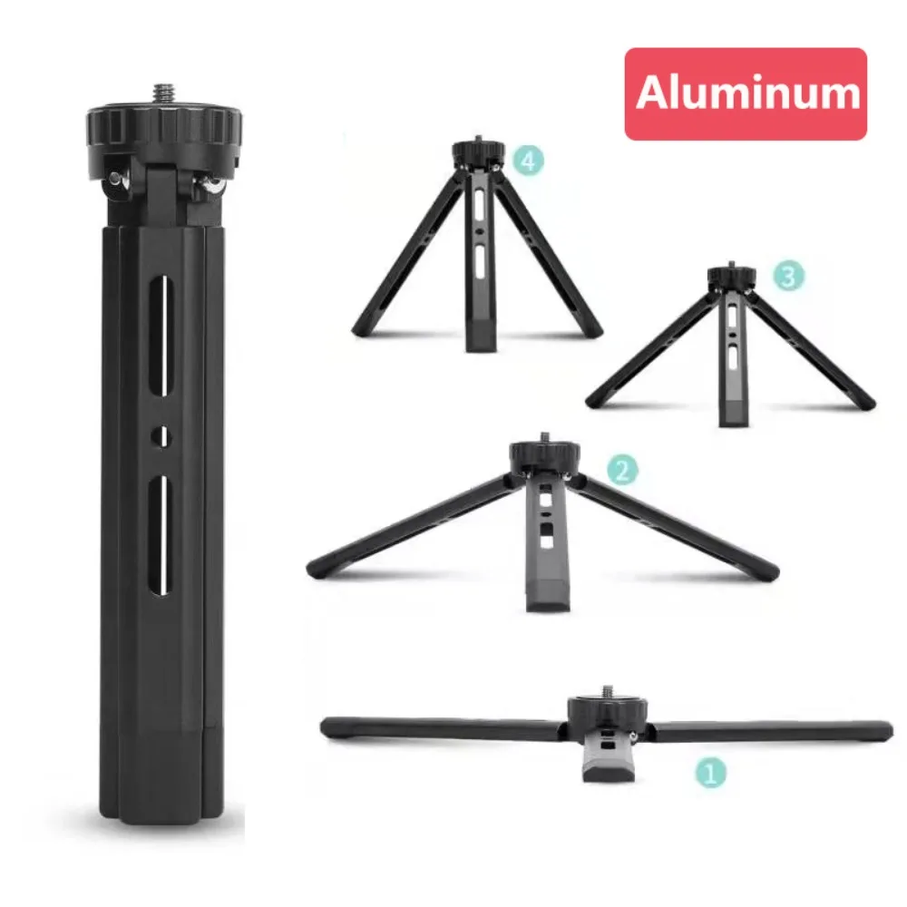 Photography-Mini-Metal-Tripod-Aluminum-Alloy-Desktop-Stand-Tripod-with ...