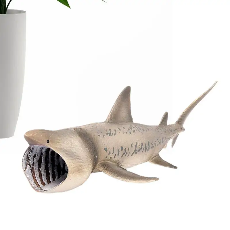 Portable Ocean Basking Shark Animal Figures Models Fun Early ...