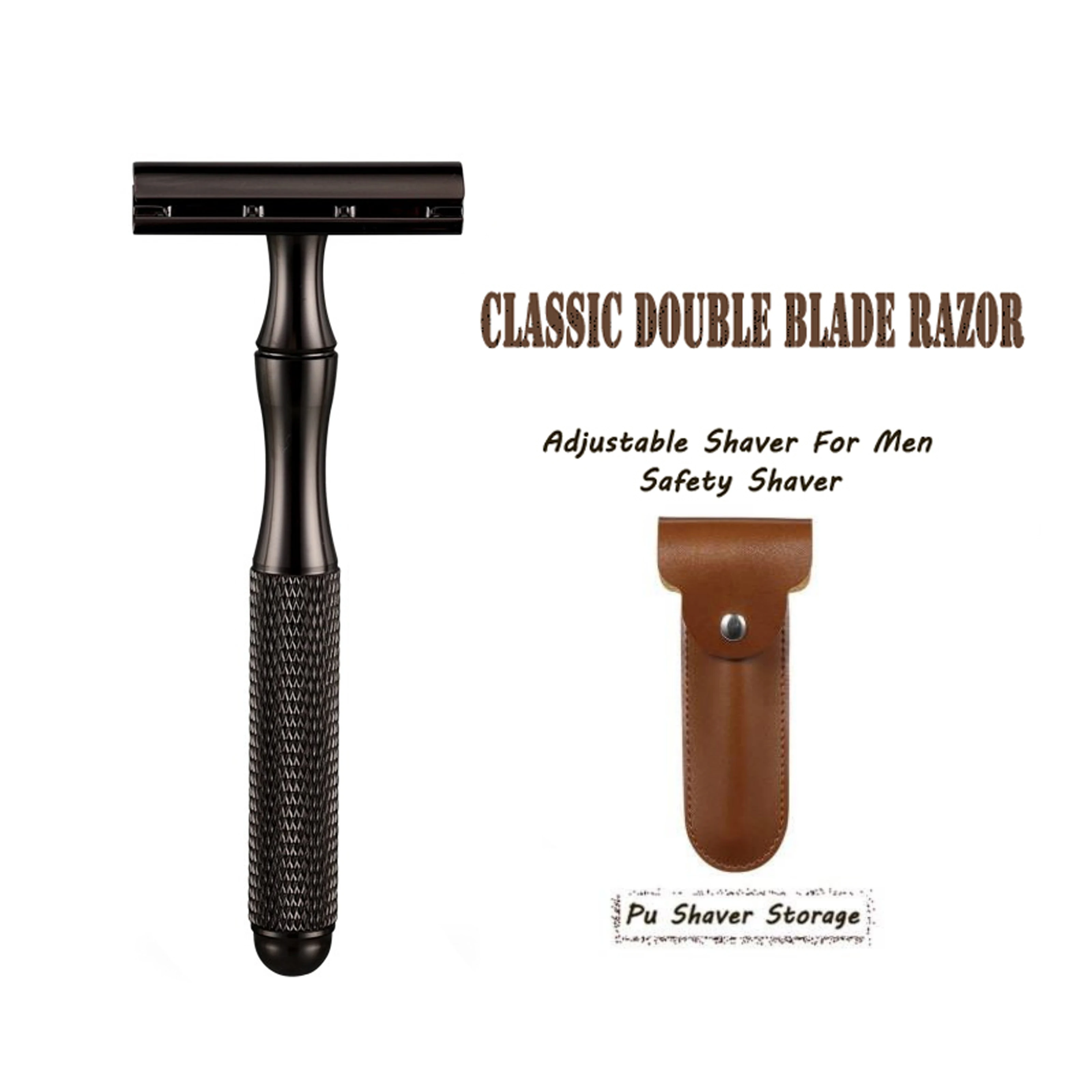 Shaver-Adjustable-Safety-Razor-Barber-Tools-Mens-Women-Mild-Hair ...
