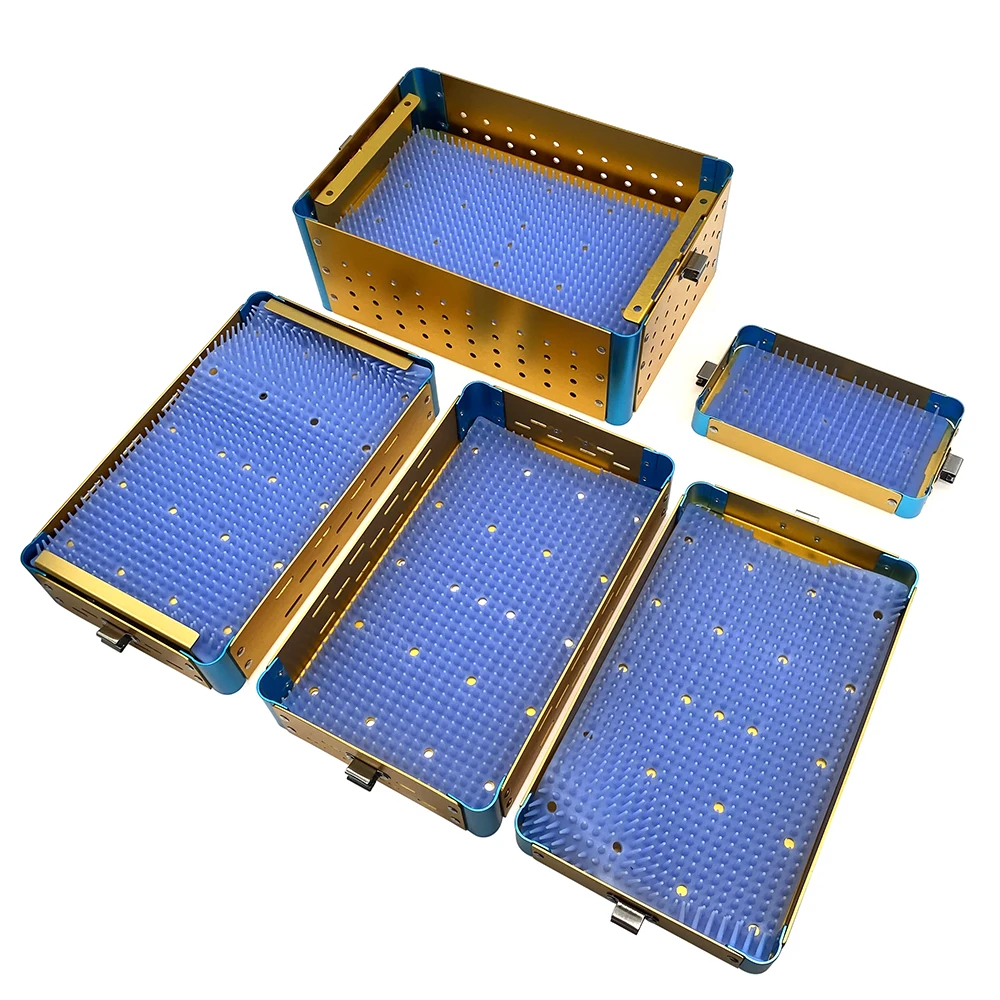 Sterilization Case Box 1pc Disinfection Tray Box For Surgical ...