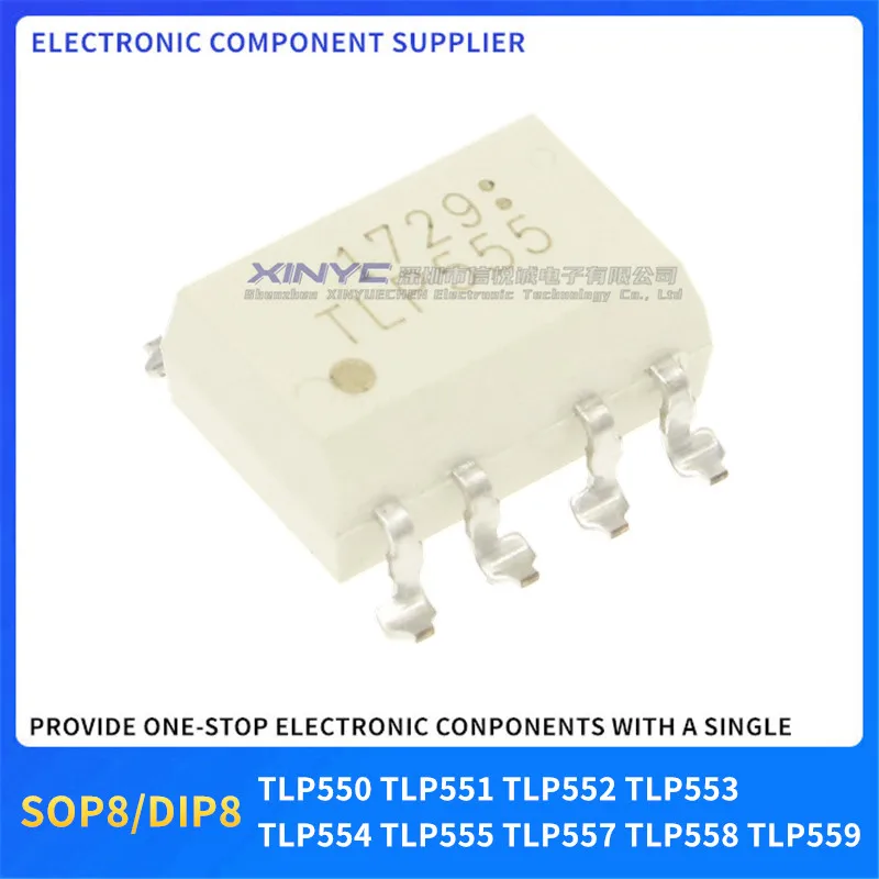 10PCS-TLP550-TLP551-TLP552-TLP553-SOP8-TLP554-TLP555-TLP557-TLP558 ...