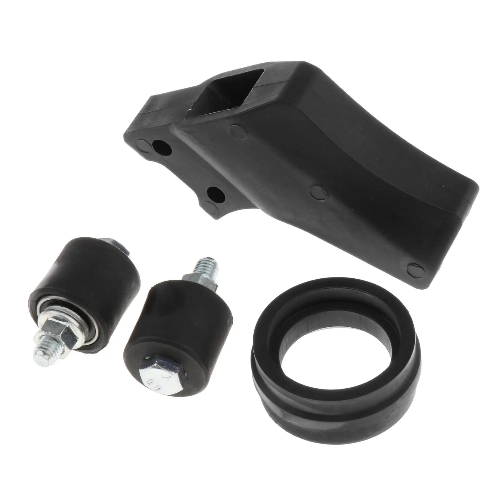 ATV Chain Guide Slider Roller Assembly Plastic Iron Swing Arm Guard ...