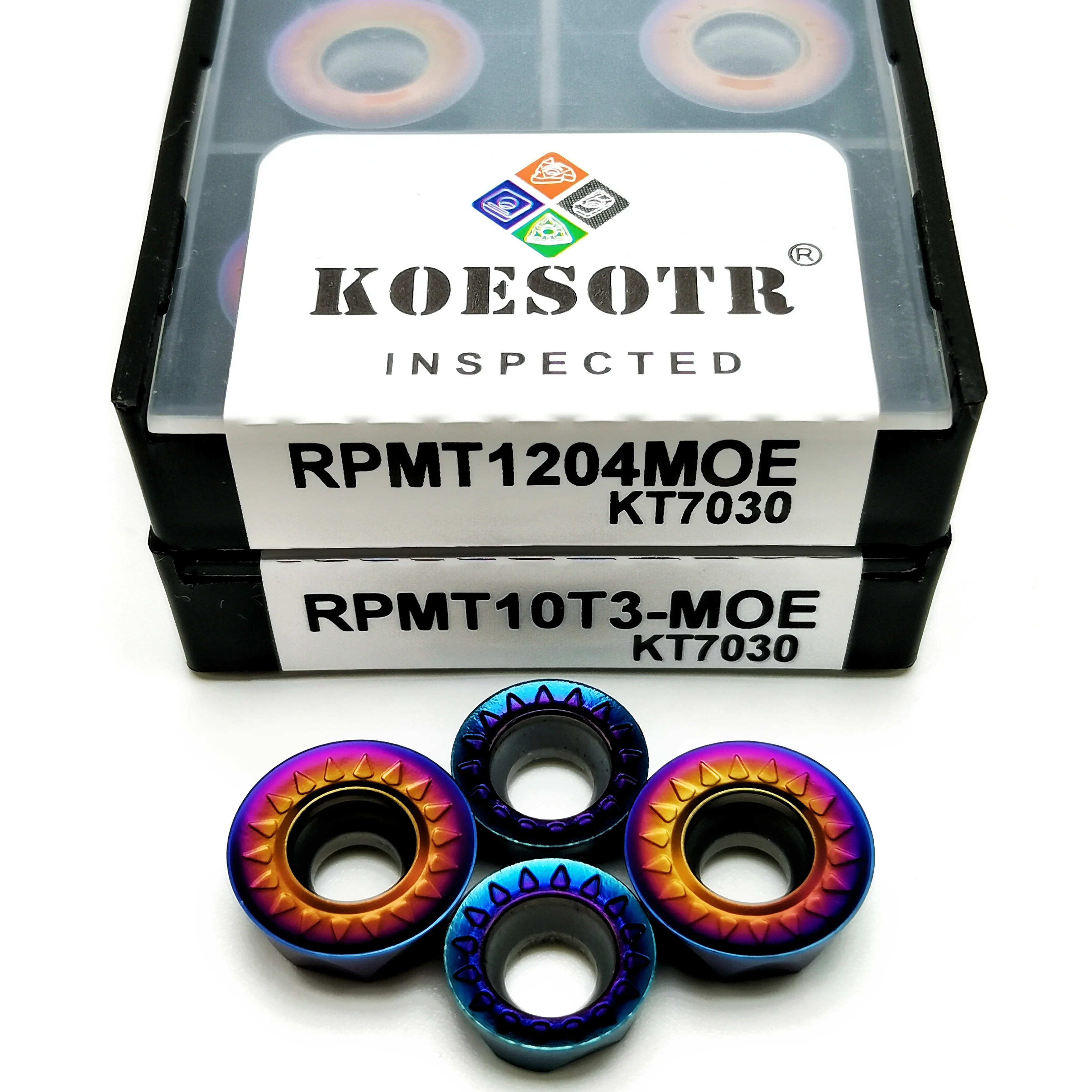 10PCS-RPMT1204-MOE-KT7030-Milling-Carbide-Insert-Lathe-Milling-Cutter ...