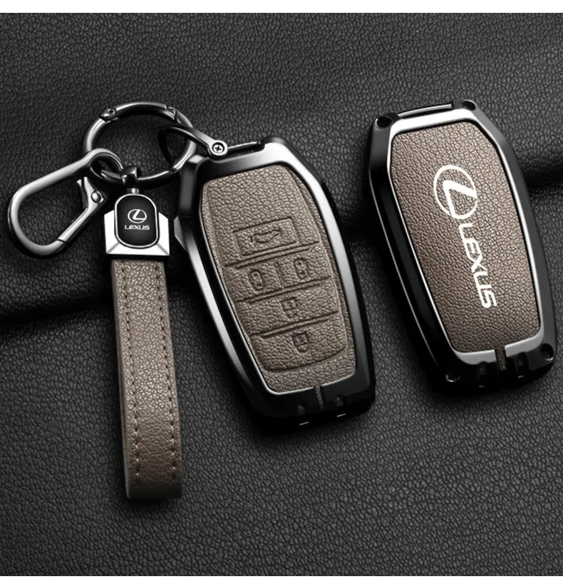 Винтажный кожаный чехол для ключей от автомобиля для Lexus RX 300 330 ...