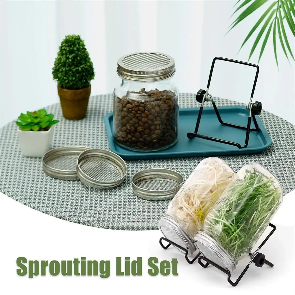 Sprouting-Jar-Kit-Seed-Sprouting-Mason-Jars-With-Stainless-Steel ...