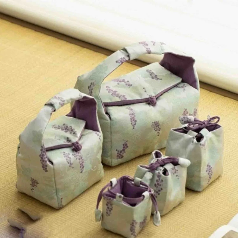 Tea Set Storage Bag Outdoor Portable Tea Cup Teapot/Bowl Storage Bag ...