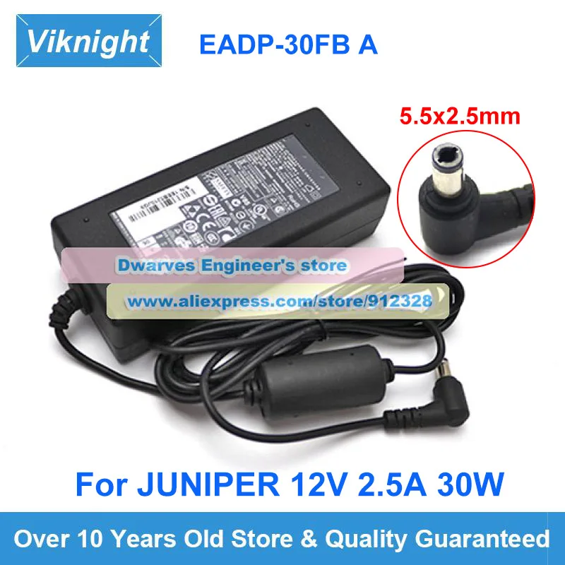 Genuine-12V-2-5A-30W-AC-Adapter-EADP-30FB-A-Laptop-Charger-For-JUNIPER ...