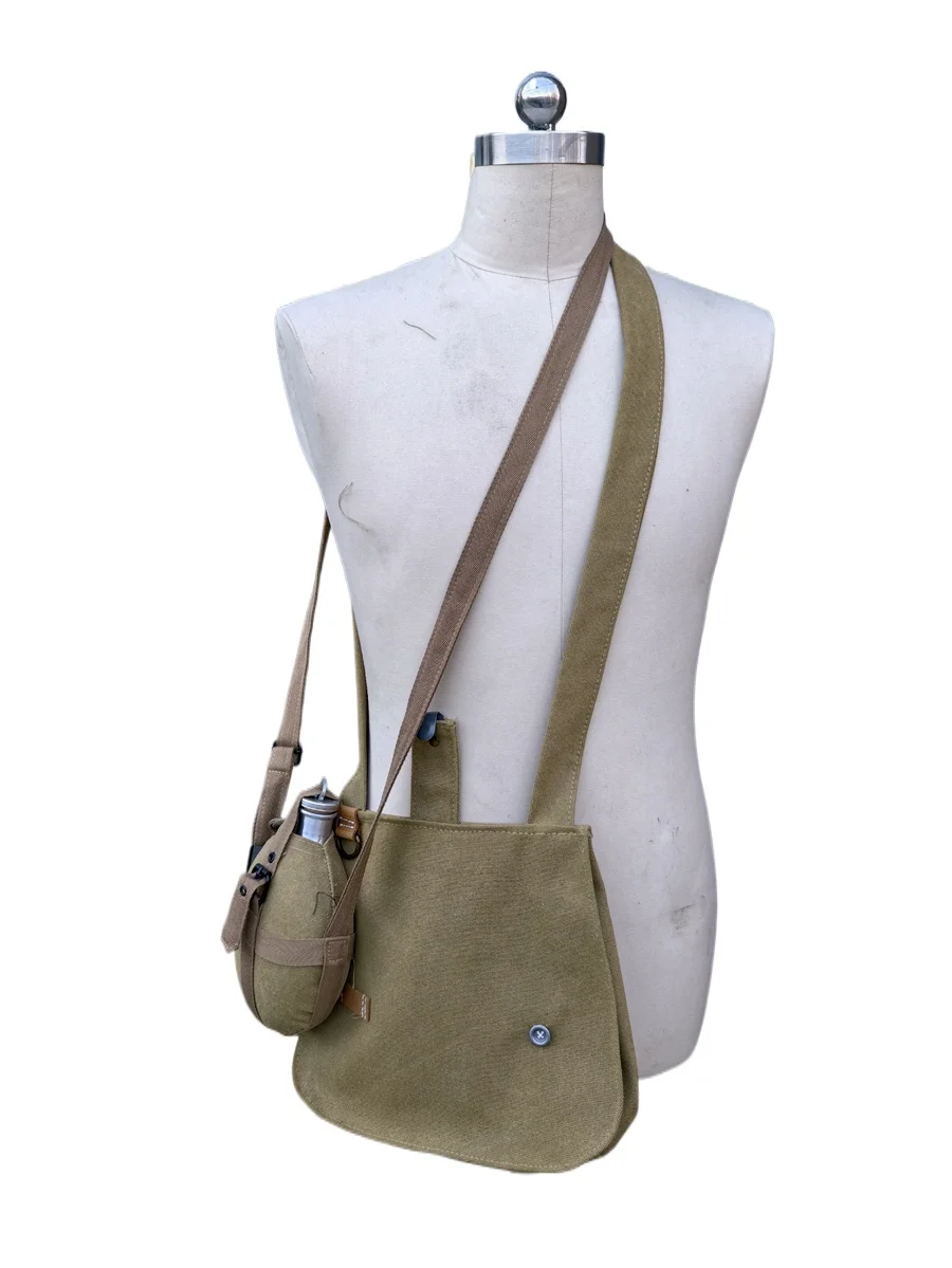 WWI WW1 GERMAN ARMY Mess Kit Kettle AND BREAD POUCH BAG - AliExpress 18