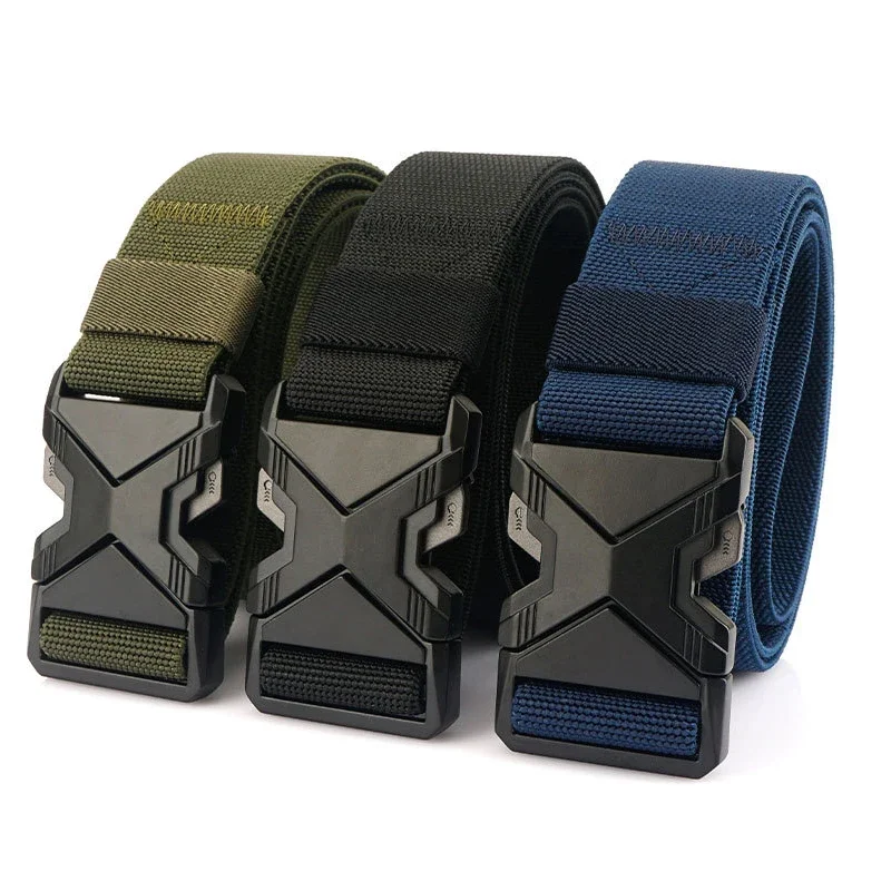 New-Quick-Release-Metal-Pluggable-Buckle-Tactical-Belt-Breathable ...