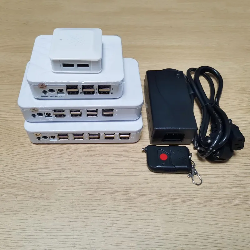 2 6 8 10 Port Alarm Host is Used for Mobile Phone Multi Port Anti-Theft ...