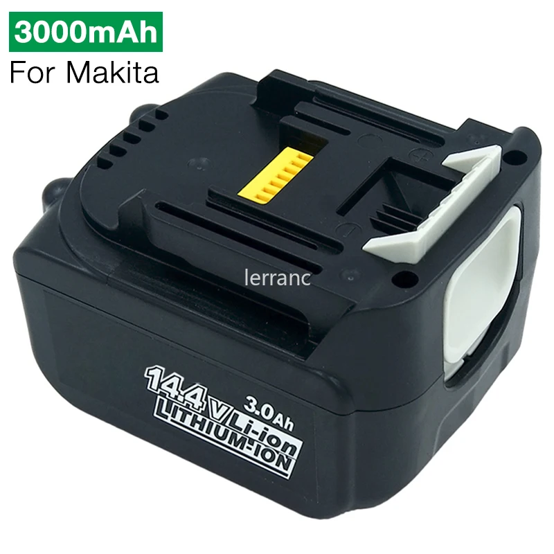 14.4v 3.0ah 3000mah Lithium-ion Bl1430 Rechargeable Battery For Makita Cordless Tools Bl1440 ...
