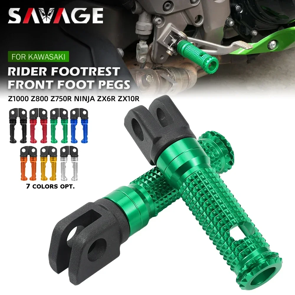 Front-Foot-Pegs-Footrest-Adapter-For-KAWASAKI-Z1000-Z1000SX-Z800-Z750R ...