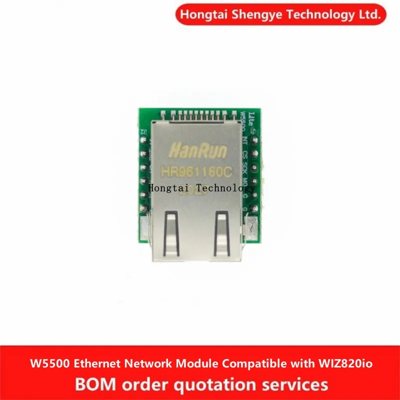 W5500-Mini-Ethernet-Network-Module-SPI-Interface-Ethernet-TCP-IP-Protocol-Compatible-with ...