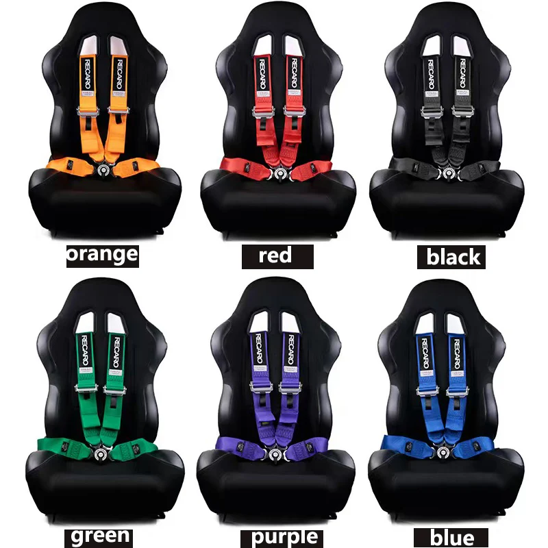 New-RECARO-seat-belt-harnes-universal-racing-seat-belt-holder-3inch ...