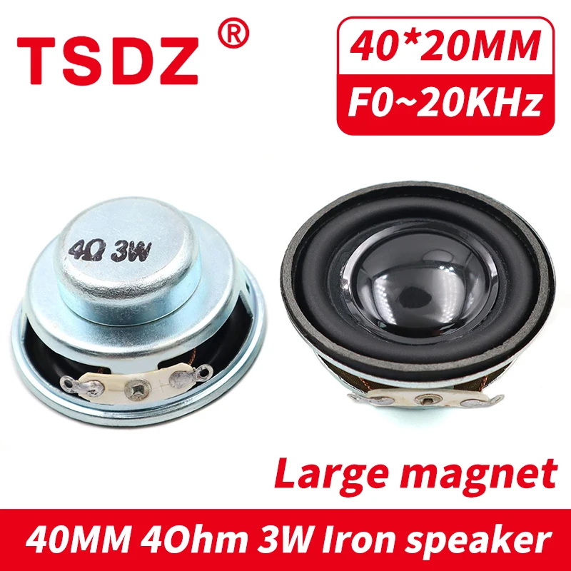 2Pcs-lot-40MM-4Ohm-3W-Portable-Audio-Speaker-1-5-Inch-HiFi-Large-magnet ...