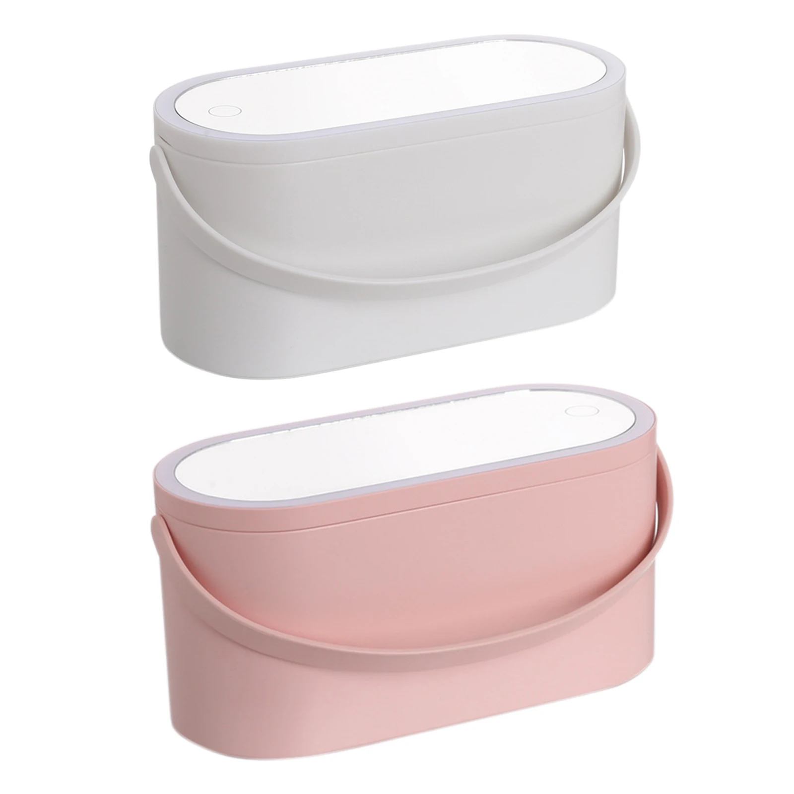 Portable-Makeup-Box-with-Light-Up-Mirror-Cosmetic-Storage-Box-Travel ...