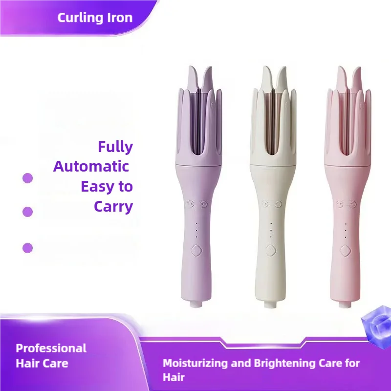 Automatic Rotating Curling Iron Electric Rotation Does Not Hurt Hair ...