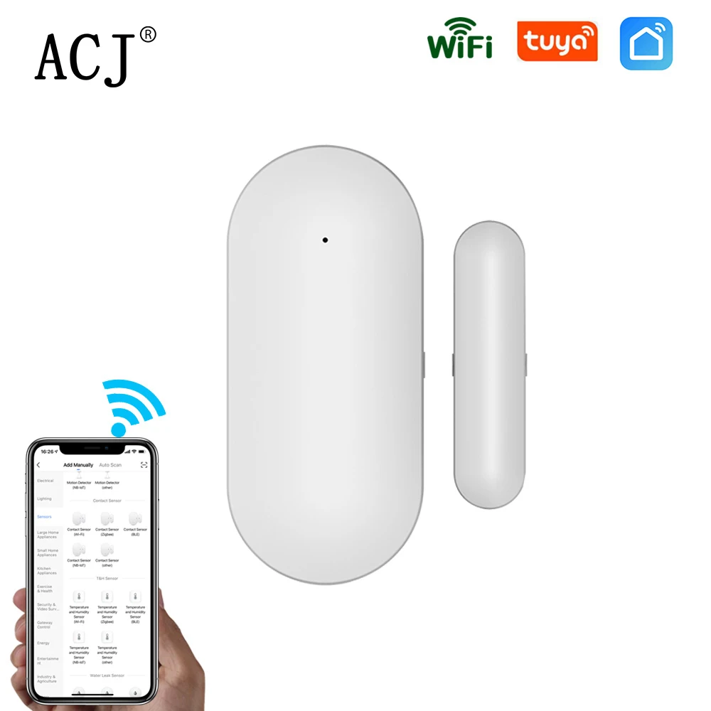 ACJ-Tuya-Smart-WiFi-Door-Sensor-Smart-Door-Open-Closed-Detectors-Wifi ...