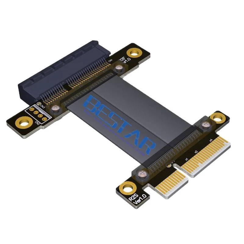 Pcie 4x To Pcie 4x Riser Cable 5cm 10cm 20cm 30cm 40cm 60cm Pci-e Gen3 ...