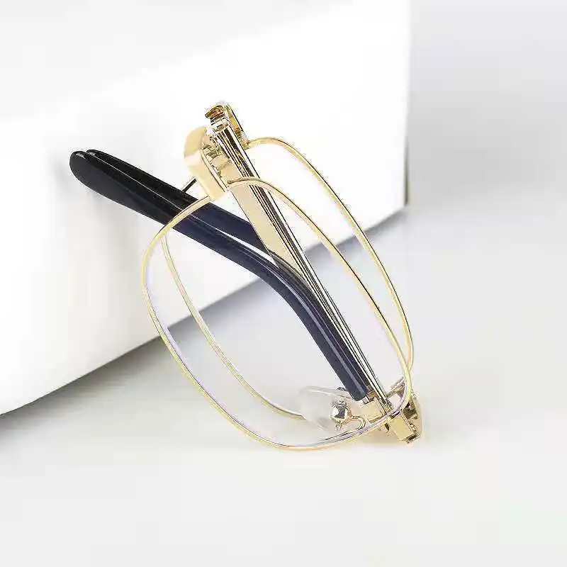 Portable Metal Foldable Reading Glasses Ultralight Men Business ...