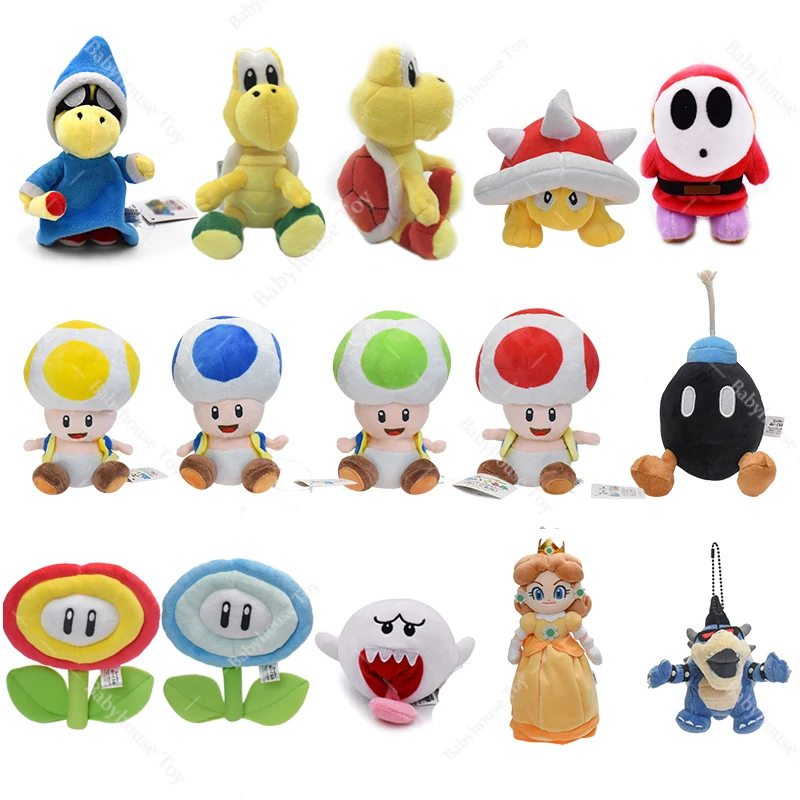 35 Styles Mario Catoon Film Anime Koopa Soft Plush Doll Toys For ...