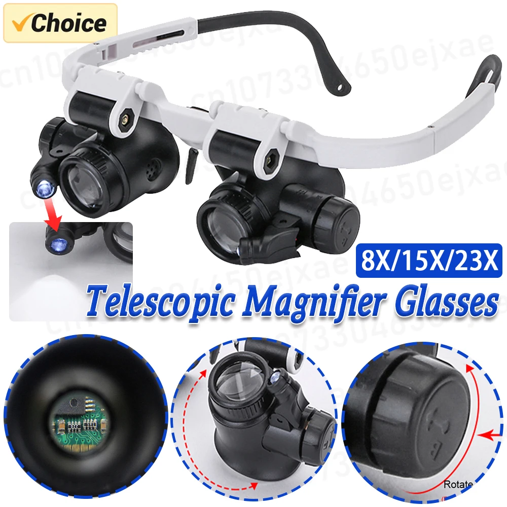 Portable-Magnifier-Glasses-Acrylic-Lens-Magnifying-8X-15X-23X-Lens ...
