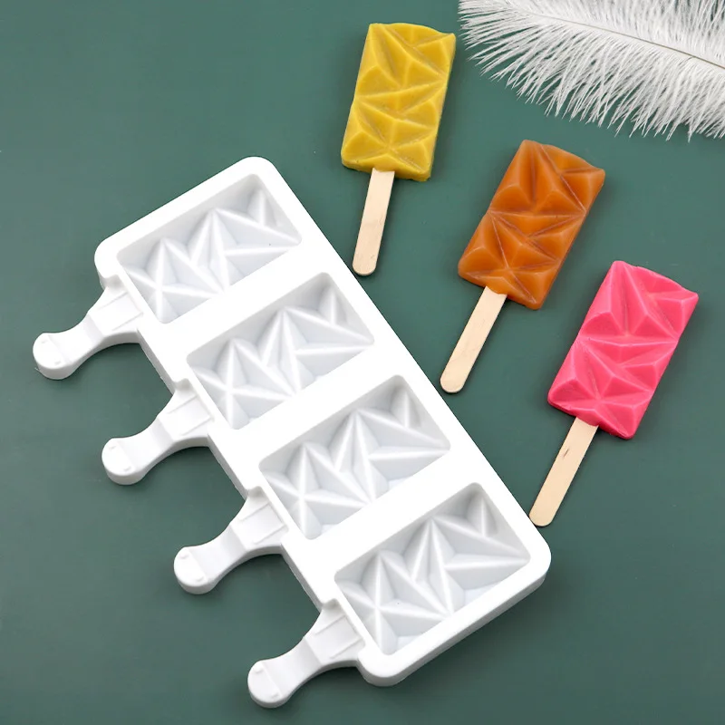 Ice-Cream-Mould-Silicone-Popsicle-Mold-Summer-DIY-Homemade-Ice-Cube ...