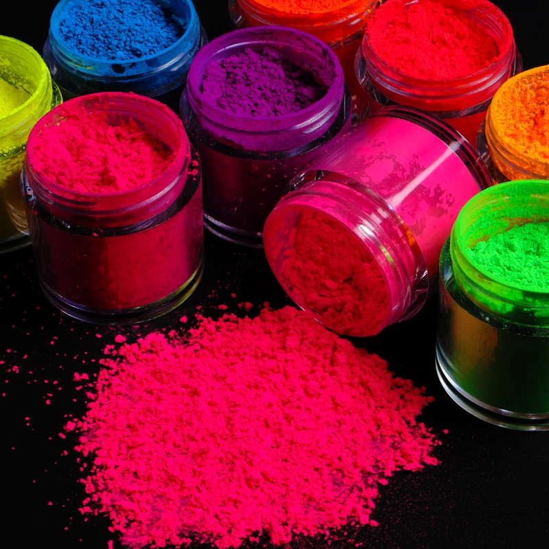 9-Boxes-Set-Fluorescent-Resin-Filling-Pigment-Powder-Filler-For-DIY ...