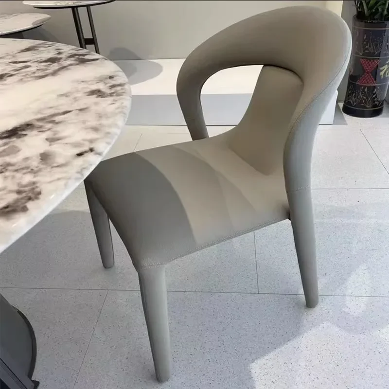 Modern-Simple-Dining-Chair-Home-Italian-Light-Luxury-Designer-Chairs ...