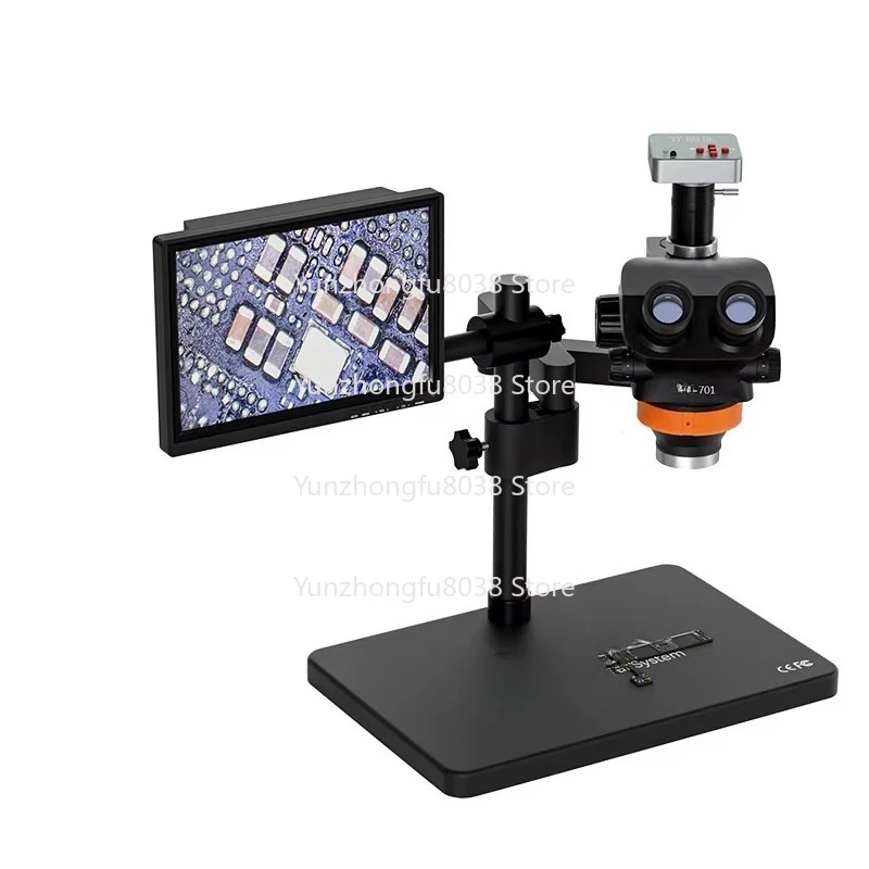 701 Trinocular Microscope Mobile Repair Motherboard Soldering BGA ...