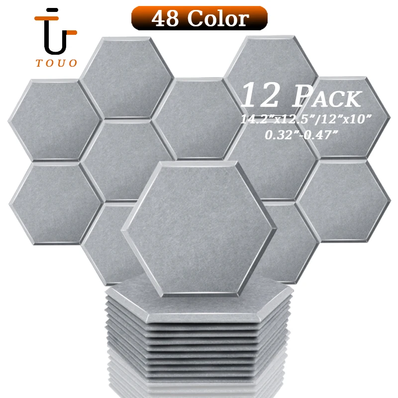 TOUO-12-Pcs-Sound-Isolierung-Akustische-Panels-Isolator-Musik-Studio ...
