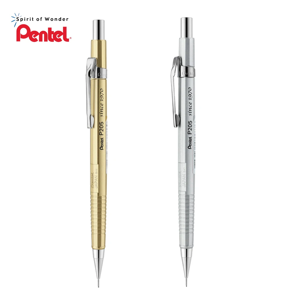 Japan Pentel Mechanical Pencils P205 Student Activity Pencil 0.5mm Low ...