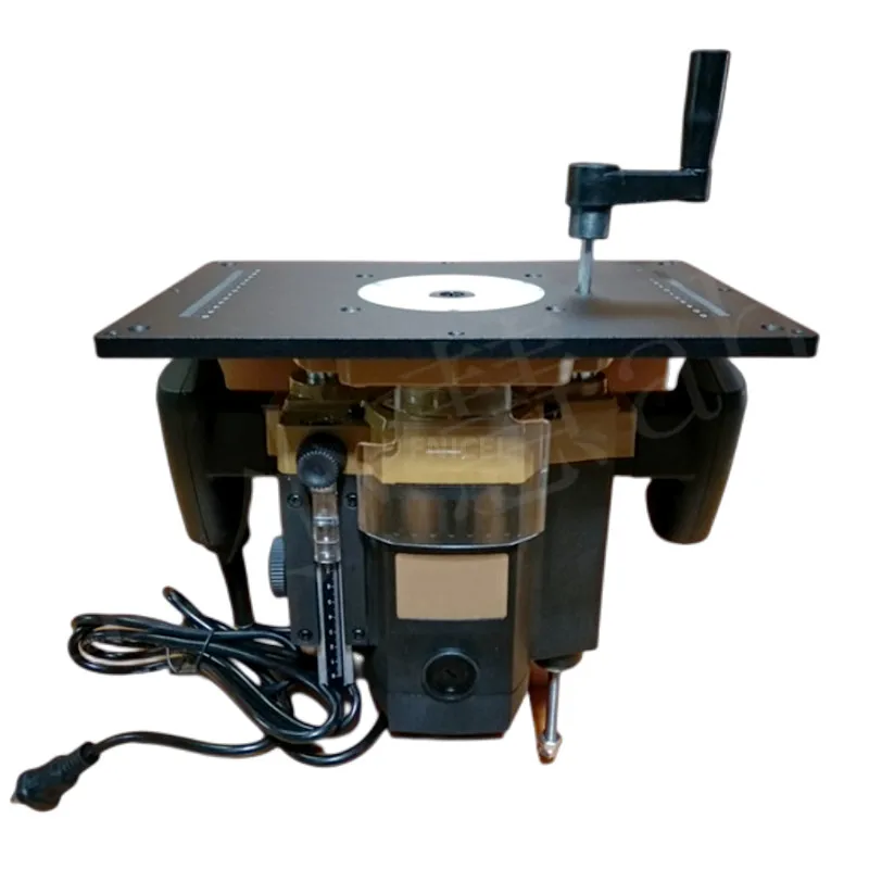 Woodworking Lift Flip Engraving Machine Electric Wood Milling Trimming ...