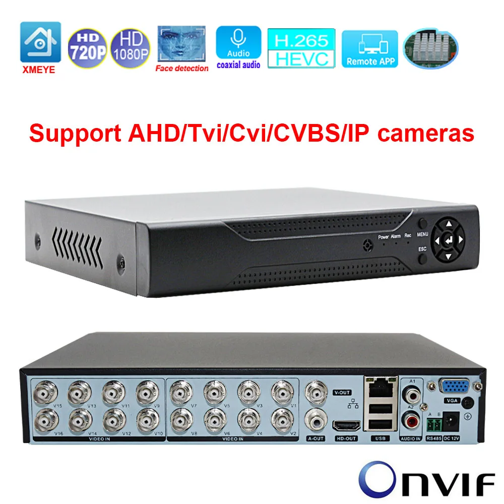 Enregistreur-vid-o-num-rique-16-canaux-1080N-hybride-DVR-NVR-application-Xmeye-pour-CCTV ...
