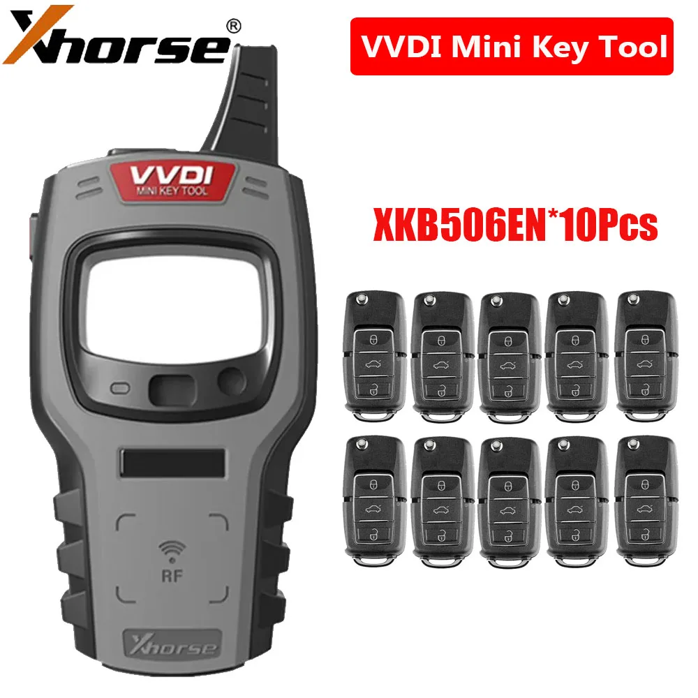 Original-Xhorse-Car-Remote-Key-Programmer-VVDI-mini-Key-tool-With-10 ...