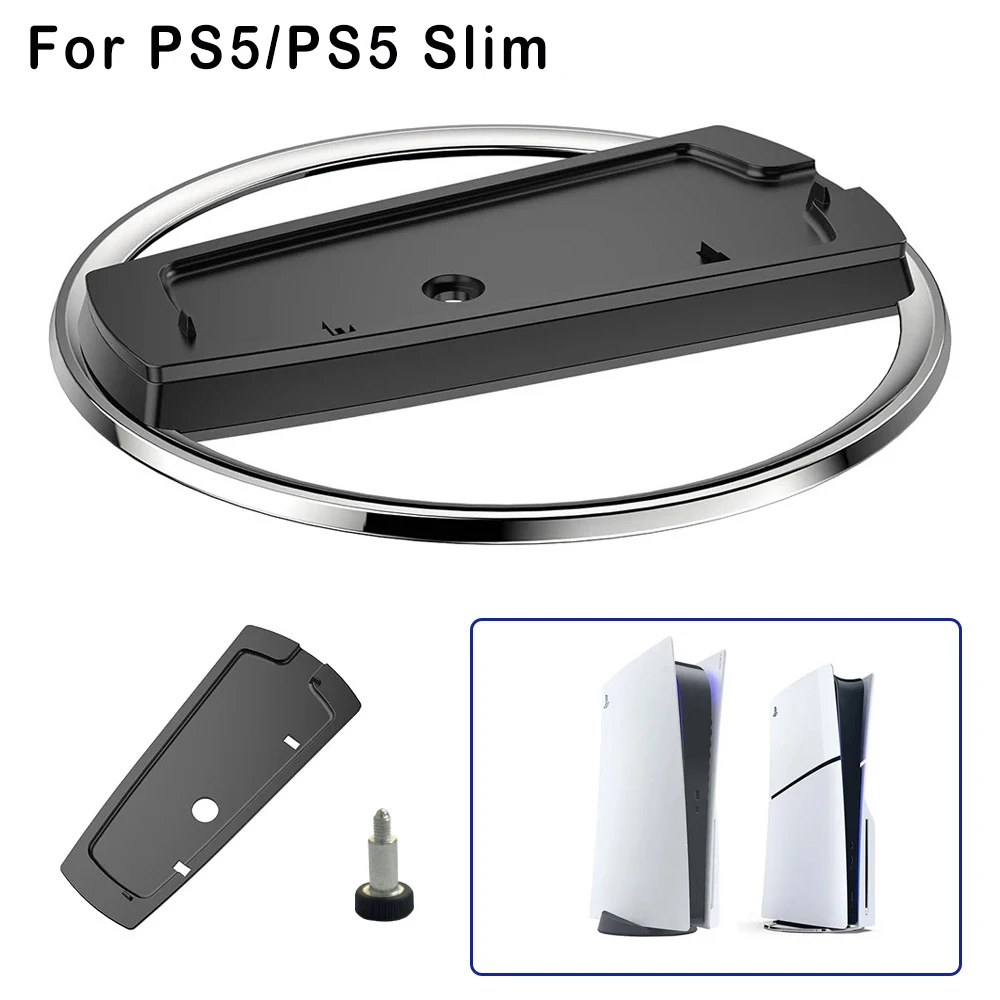 Metal-Vertical-Stand-for-PS5-Slim-Console-Disc-and-Digital-with-Screw ...