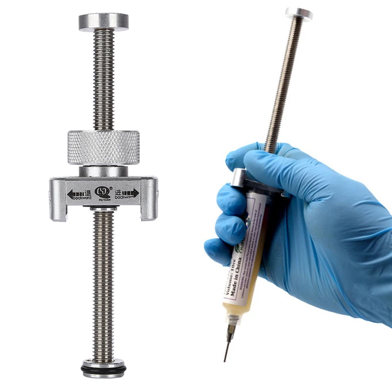 Rotary-Flux-Dispenser-Solder-Paste-Flux-Booster-Syringe-Type-UV-Solder ...