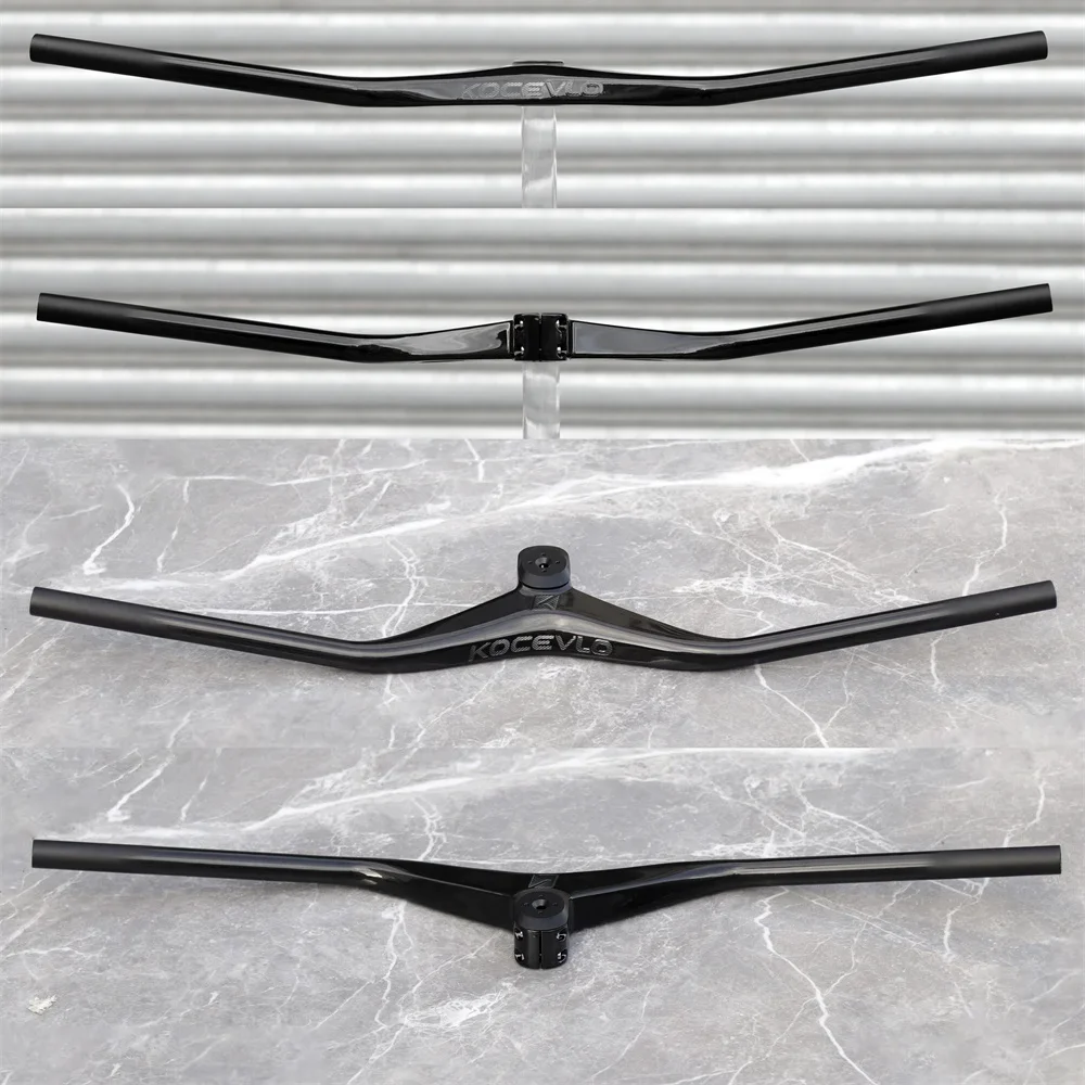 KOCEVLO MTB CARBON Internal Cable Integrated Handlebar For MTB XC ...