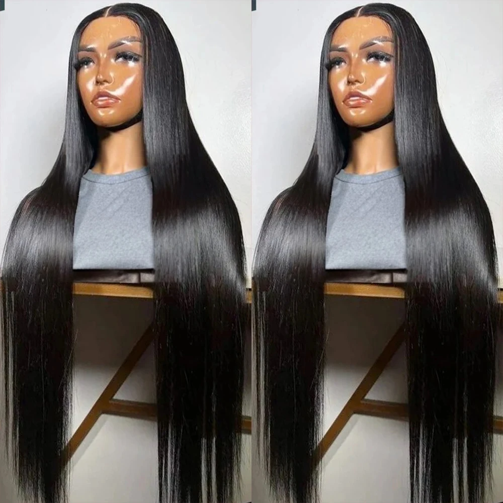 30-36-Inch-Brazilian-Bone-Straight-Wig-13X4-13x6-HD-Transparent-Lace ...