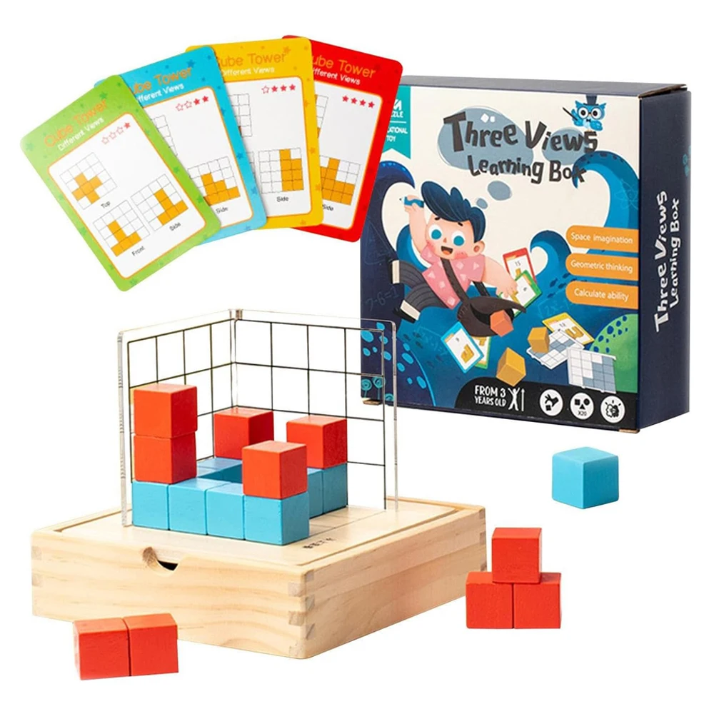 Wooden-3D-Thinking-Space-Blocks-with-Stereo-Projection-Space-Puzzle-Box ...