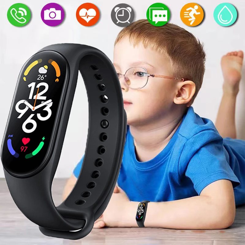 Kids Smartwatch Children Sport Fitness Watch For Boys Girls Waterproof ...