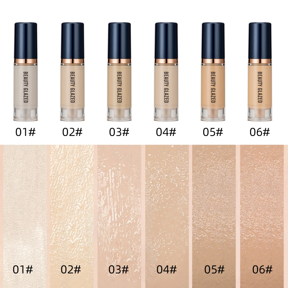 Face Makeup Liquid Foundation Moisturizing Face Base Makeup Foundation ...